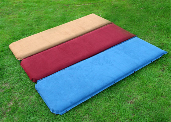 Nylon Camping Inflatable Sofa Bed Self-inflating Mattress 192*132cm