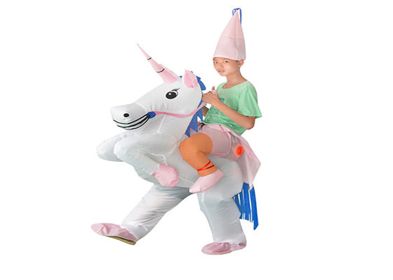 Halloween Party T-Rex Inflatable Kids Toys Polyester 190T Unicorn Costume Toy