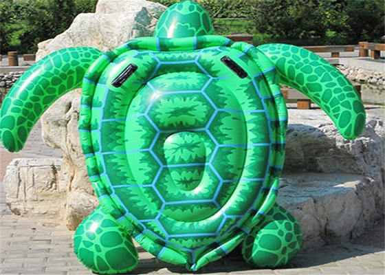 200CM 0.25mm PVC Cute Tortoise Raft Inflatable Water Floats Pool Floats Sea Turtle Float