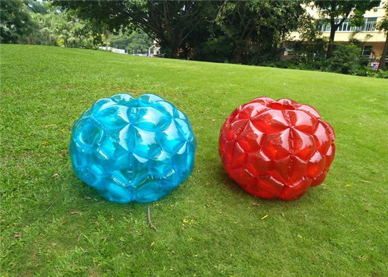 Red / Blue Zorb Bubble Ball Suit for Kids Football Play BB-PVC90