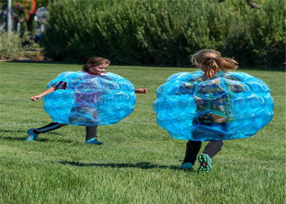 Red / Blue Zorb Bubble Ball Suit for Kids Football Play BB-PVC90