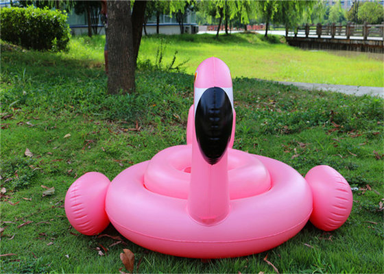 Kids Swimming Pool Floats Pink Flamingo Pool Toy Waterproof / UV Resistant