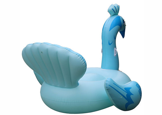 PVC Blue Peacock Pool Float for Summer Swimming Pool 190*120cm