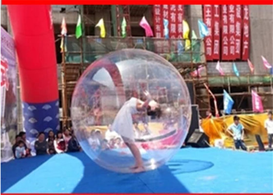 1.8m Clear Inflatable Water Ball Water Running Ball Waterproof / UV Resistant