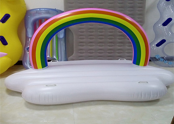 3.5kg Rainbow Bridge Inflatable Water Floats Funny Inflatable Pool Floats