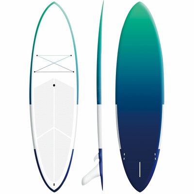 Surfing Lightweight Sup Boards , Unique Fiberglass Stand Up Paddle Board
