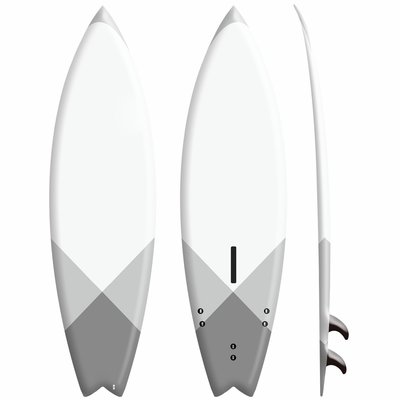 Wonderful 6'5" Fiberglass Surf Air Inflatable Surfboard Shortboard 30ML Volume