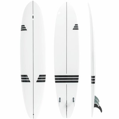 9'x24" Fiberglass + EPS Long Surfboard SL1070 90L 15PSI