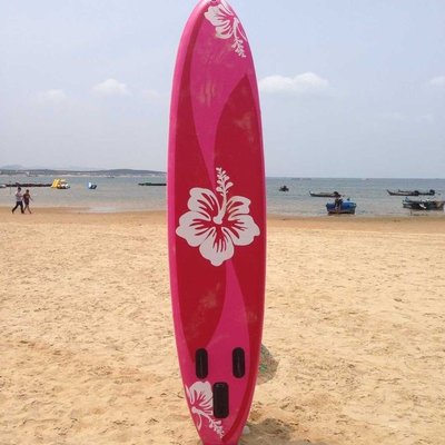 Red 15PSI Pressure Racing Paddle Boards / Blow Up Stand Up Paddle Board