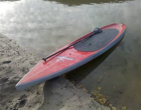 Surfing Fiberglass Stand Up Paddle Boards 130L Volume Black Color 9'2"X29"X4" Size