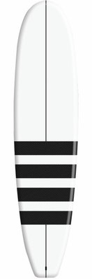 High Performance Soft Top Surfboard , Carbon Fiber Longboard Surfboard