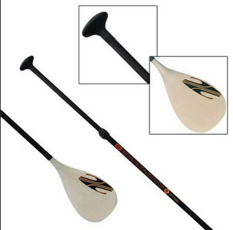Aluminum Shaft Fiberglass Travel Sup Paddle , Lightweight Sup Paddle For Racing