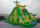 Green Giant Inflatable Water Slide Playground Inflatables Waterproof , 100lbs - 800lbs