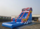 Huge Indoor Backyard Inflatable Water Slides For Kids With Water Pool