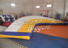 Commercial Aqua Curve Inflatable Water Game , PVC Inflatable Amusement Park