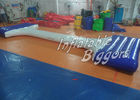 Festival Activity PVC Inflatable Water Game Balance Beam Blue , Blowing Up Inflatables