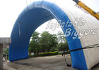 PVC Vinyl White Inflatable Giant Tent / Inflatable Marquees Fire-Resistant