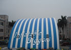 PVC Inflatable Exhibition Tent / Rental Inflatable Event Tent With Transparent Windows