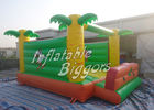 EN14960 EN71 Vinyl Inflatable Bounce Houses Jungle For Kids Parties