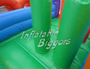 Obstacle Course Commercial Inflatable Bouncers Jumping For Adults Birthday Party