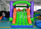 Waterproof Commercial Inflatable Bouncers With Obstacle Course , Inflatable Jumpy House