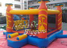 PVC Commercial Inflatable Bouncers Tropical Air Jumper , Kindergarten Inflatable Bouncers Rentals
