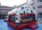 Kindergarten Dog Commercial Gaint Inflatable Bouncers , PVC Amusement Park Inflatable