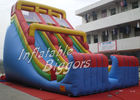 Birthday Party Kids Inflatable Slip And Slide Rental ASTM F963 With Double Lane