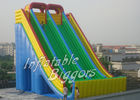 Backyard Giant Kids Inflatable Slides Bouncy PVC For Kids / Adults