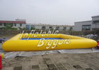 Kids Water Amusement Park Inflatable Water Pool Yellow , Puncture-Proof PVC