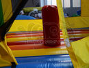 Giant Residential Inflatable Bounce House Jumper Castle Moonwalk With Obstacles