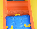 Orange Commercial / Residential Inflatable Water Slides , PVC Inflatable Kids Slides