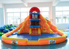 Kids PVC Inflatable Water Slide Dual Water