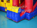 Commercial Red Bouncy House Castle Rental CE UL For Birthday Party