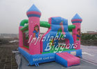 Outdoor Tarpaulin Bounce House Castle / Kids Party Bouncy Castles Custom