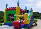 Promotion Inflatable Castle Combo / Bounce Houses For Kids Parties