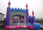 Playground Slides Bouncy House Castle Blue For Commercial , Princess Inflatables