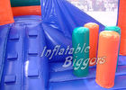 Blue Red Blow Up Inflatable Combo 100lbs - 800lbs , Inflatable Fun City