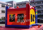 Jungle Inflatable Combo / Kid Inflatable Jumper With Fire-Resistant Vinyl , Inflatable Bouncer