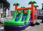 Tropical Inflatable Bounce House Birthday Party , EN71 UL Fun Inflatables