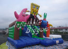 AU CE PVC Inflatable Combo For Residential Backyard , 100lbs - 800lbs