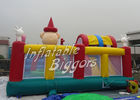 Kids Bouncers Inflatable Jumping Bounce Houses Fun City , Tarpaulin / Vinyl