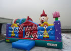 Kids Bouncers Inflatable Jumping Bounce Houses Fun City , Tarpaulin / Vinyl