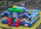 Fun City Blue Inflatable Play Center Rental , Birthday Party Places For Children