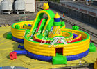 Party Blow Up Inflatable Fun City / Inflatable Twister Game With ASTM EN71