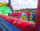 PVC Rental Interactive Inflatable Games / Obstacle Course Inflatables For Rent