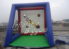 PVC Commercial Inflatable Sports Games / Inflatable Football Game With Powerful Blower