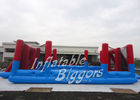 Kindergarten Soccer field Inflatable Sports Games Advertisement , ASTM F963 / EN14960