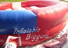 Rental PVC Red Inflatable Sports Games Brazil CE For Adults Kids
