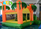 PVC Blue Children Inflatable Bouncers House Obstacle With Inflatable Kids Slides